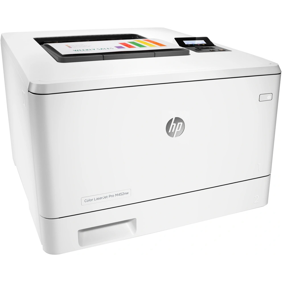 HP Color LaserJet Pro M452nw A4 laserprinter kleur HP 123inkt.nl